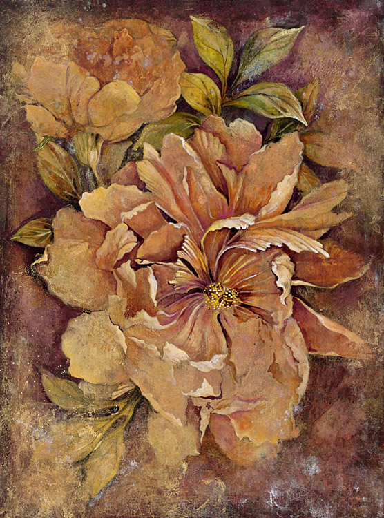 Viapagi Collection by Image Craft :: Subjects :: Floral :: Golden Beauties
